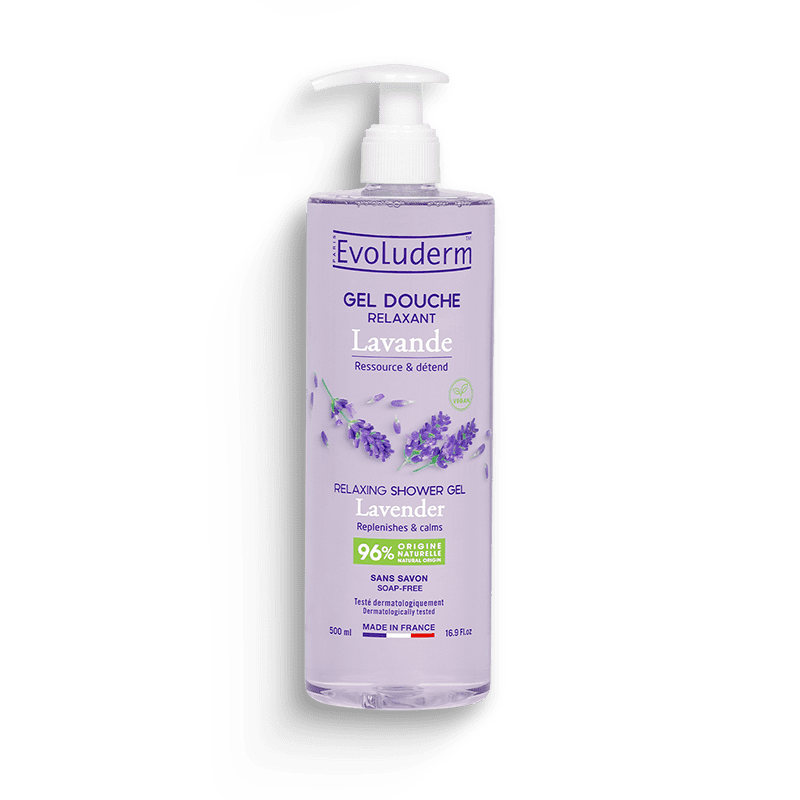 Gel Douche Lavande Relaxant – Evoluderm